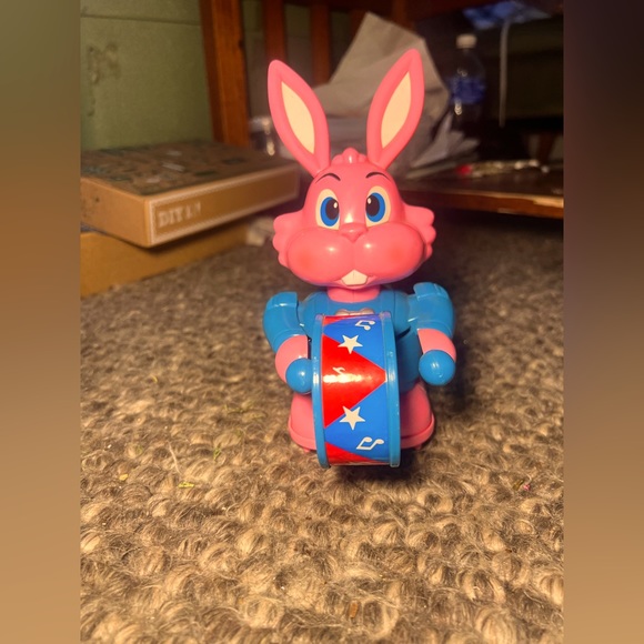 Toys | Vintage Drum Playing Toy Marching Rabbit Battery Operated | Poshmark